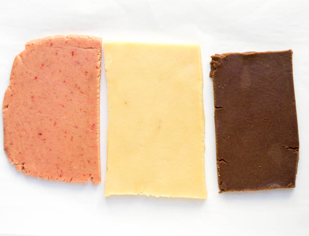 Creating Neapolitan Sugar Cookies