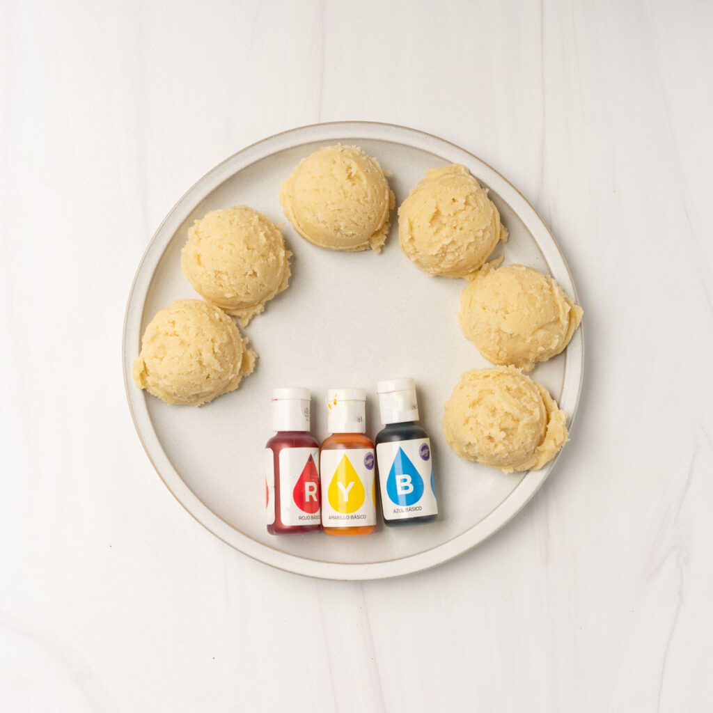 Rainbow Butter Cookies
